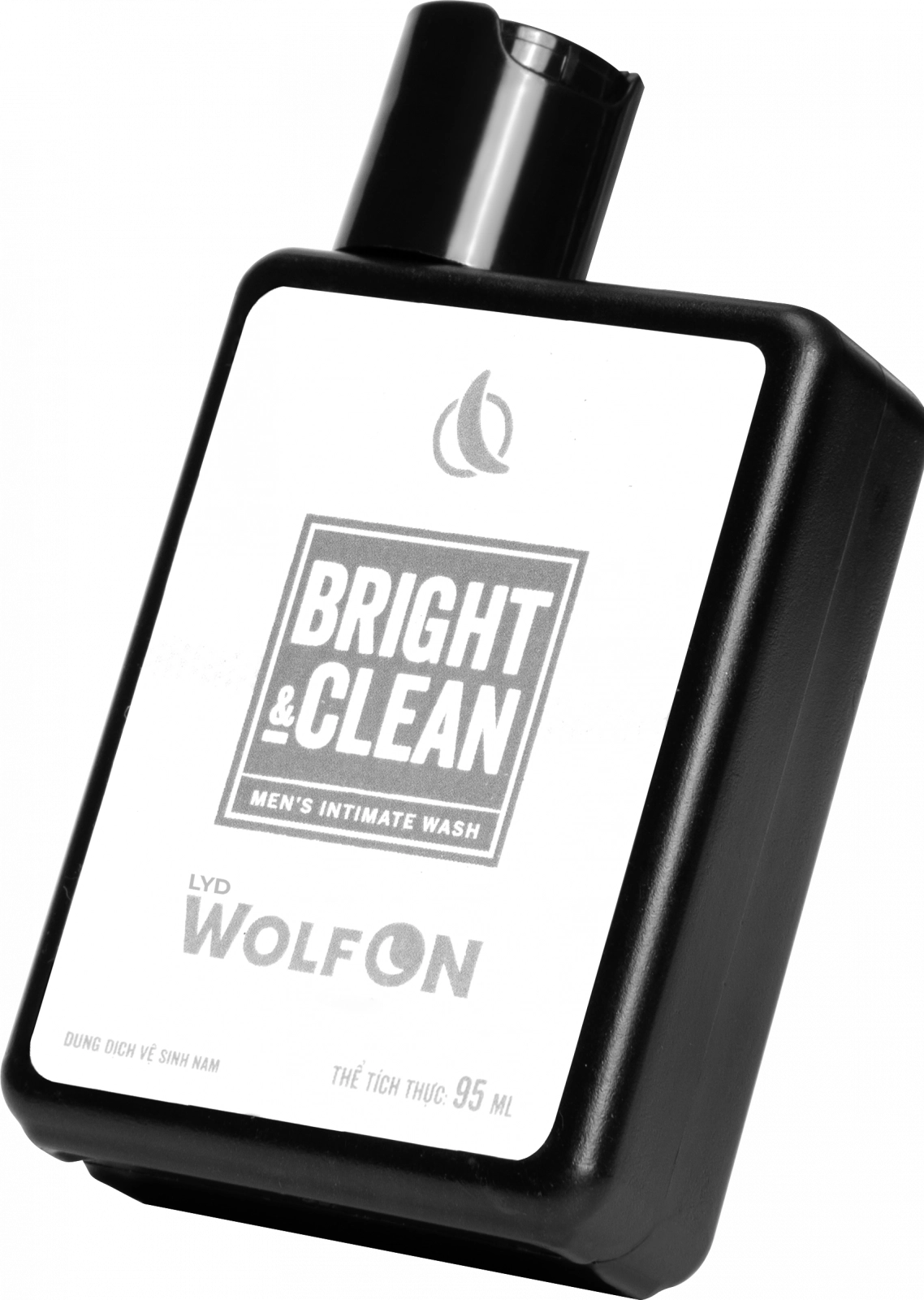 Dung Dịch Vệ Sinh Nam Giới LYD Wolf ON Bright & Clean Sạch Thơm Nam Tính 95ml